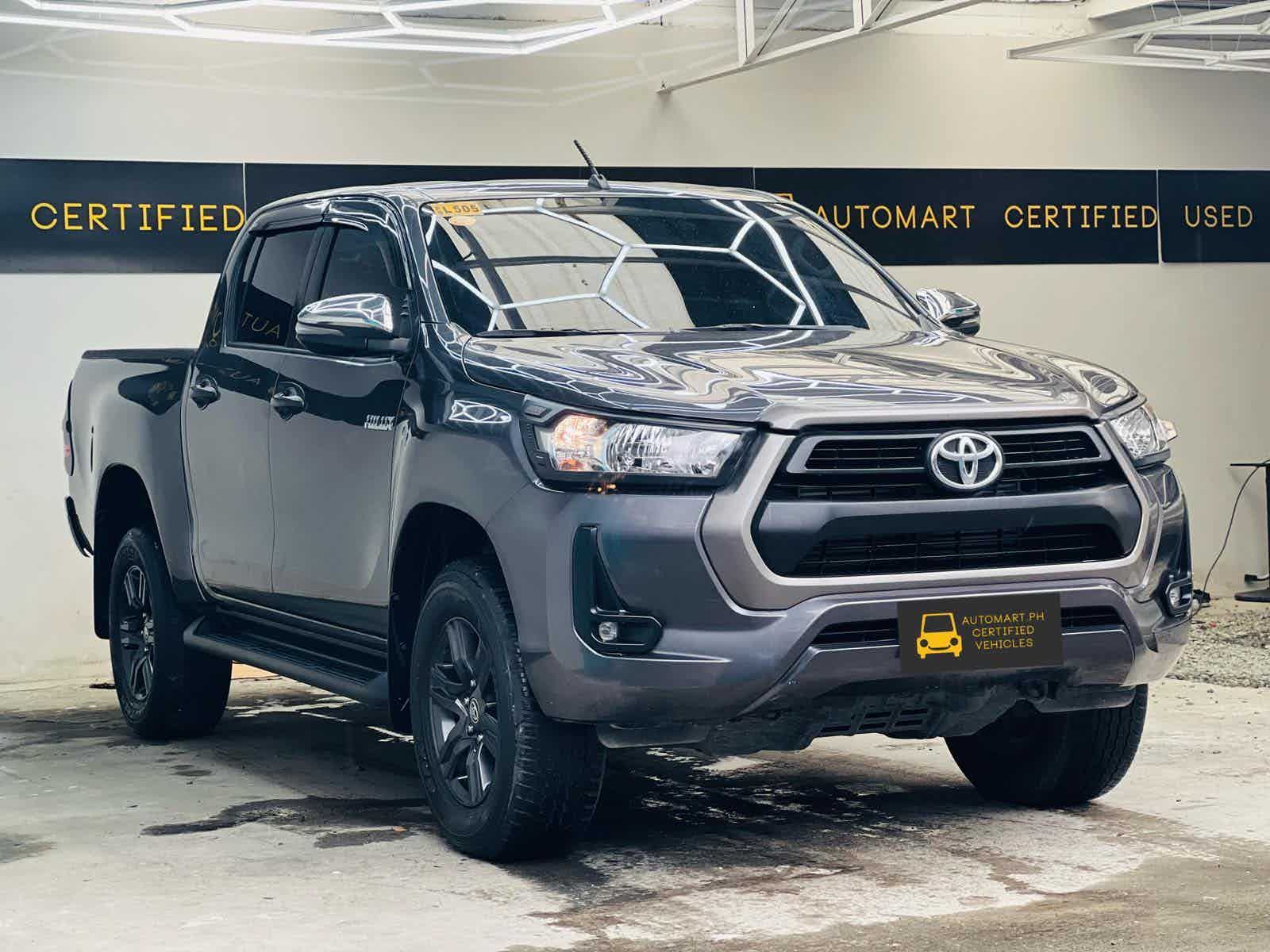 2021 Toyota Hilux G 4x2 2.4 Second Hand Car | acv4586 | ₱ 1,182,966 ...