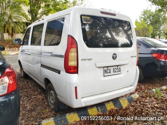 2018 Foton Gratour Minivan 1.2 Second Hand Car | ncu8210 | ₱145,350 ...