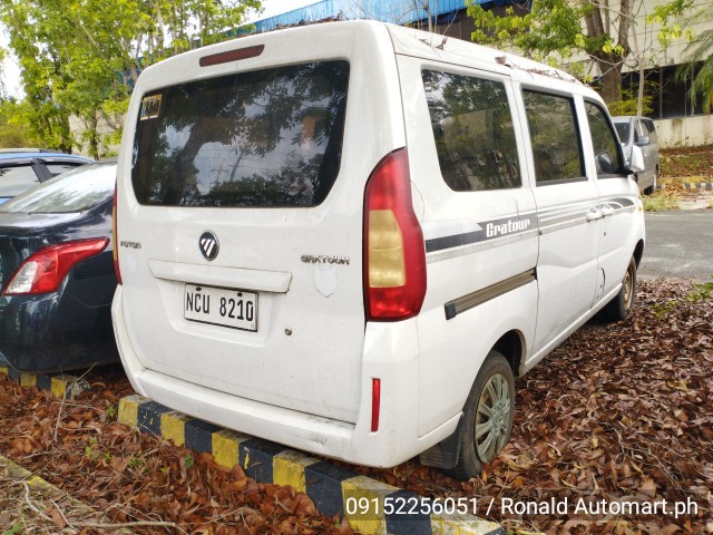 2018 Foton Gratour Minivan 1.2 Second Hand Car | ncu8210 | ₱145,350 ...